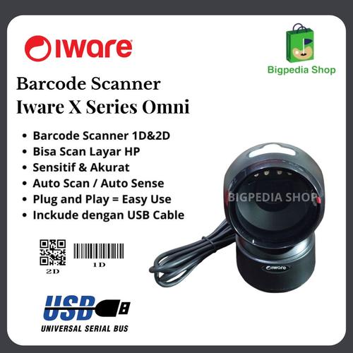 Jual 2D OMNI Barcode Scanner Iware X-Series 208 - Kota Tangerang ...