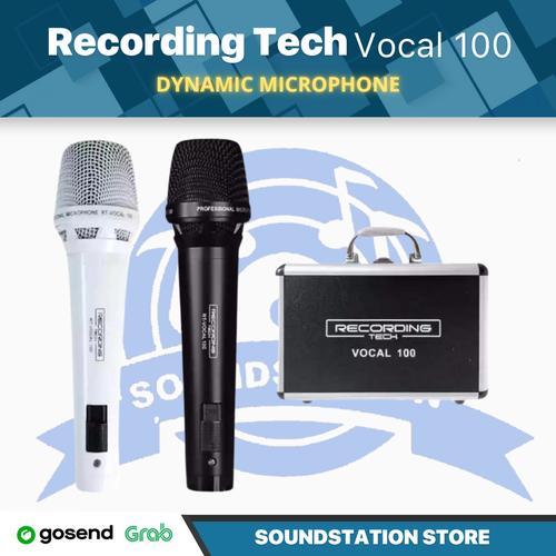 Jual Recording Tech RT Vocal100 Professional Dynamic Mic - Mic RT Vocal 100 - Kota Tangerang ...