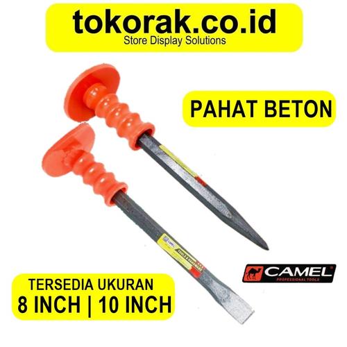 Jual PAHAT BETON TOPI RATA CAMEL 8 10 12 INCH GAGANG BULAT GEPENG ...