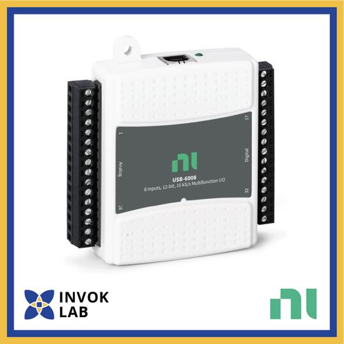 Jual NI National Instruments USB-6008 DAQ Data Acquisition 8 AI (12-Bit ...