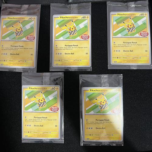 Jual PIKACHU BATIK POKEMON PROMO HIJAU - Jakarta Pusat - Jakarta ...