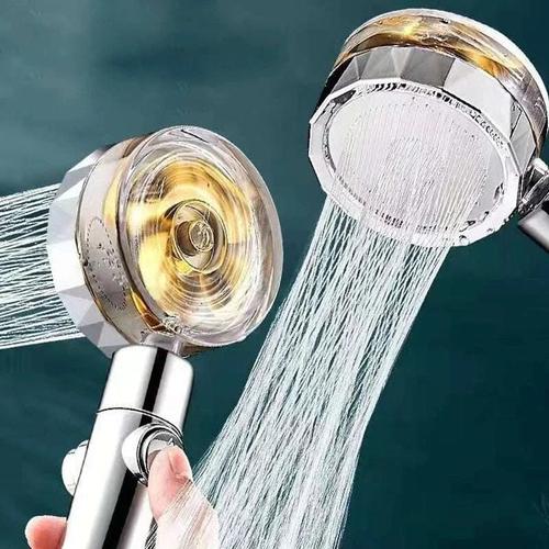 Jual Kepala Shower Mandi Tekanan Tinggi Turbo Fan Shower Head Water ...