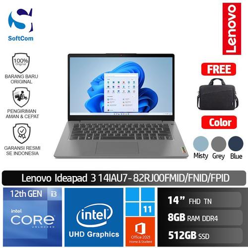 Promo LENOVO IP3 Slim 3 FMID FNID FPID i3 1215U/8GB/512GB/14" FHD/W11 ...
