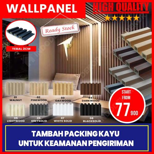 Jual PREMIUM WALLPANEL - WALLPANEL WPC / WOOD PANEL COMPOSITE / FLUTTED ...
