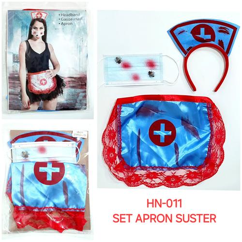 Promo Kostum Haloween Masker Dokter Darah Apron Suster Sexy Nurse ...