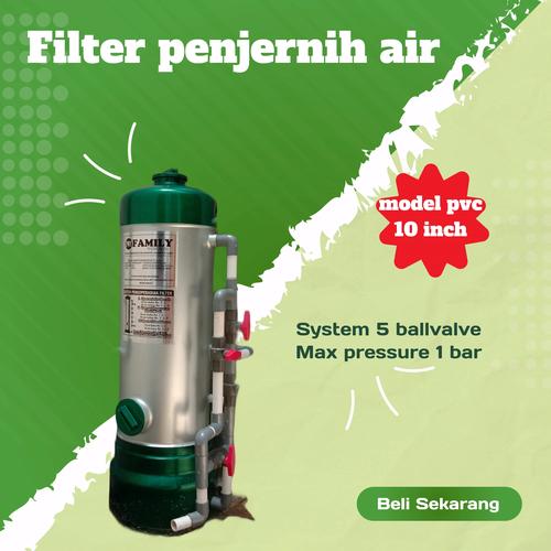 Jual tabung filter pvc 10"x85cm + rangkaian - Kab. Bandung - Filter air ...