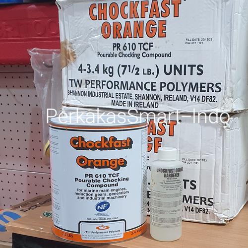 Jual CHOCKFAST ORANGE PR 60 TCF 3,4kg ASLI made in IRELAND/pourable ...