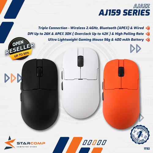 Promo AJAZZ AJ159 Series AJ159 AJ159P AJ159 APEX 8K Gaming Mouse 3-Modes PAW3950 APEX-AJ ...
