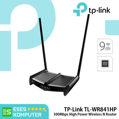 Promo Router TP-Link TL-WR841HP 300Mbps High Power Wireless N Router ...