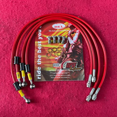 Jual Selang rem Hell Xmax merah - Kota Bekasi - Risemotor | Tokopedia