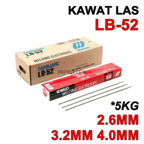 Promo Kawat Las LB52 4.0 mm KOBELCO 5KG Elektroda LB 52 Welding Listrik ...
