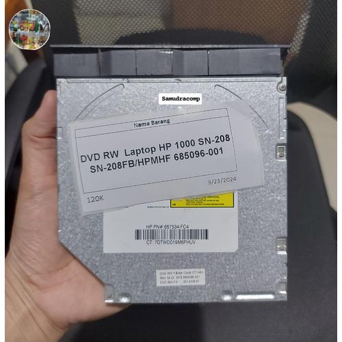 Jual DVD RW Laptop HP 1000 SN-208 SN-208FB/HPMHF 685096-001 - Kab ...