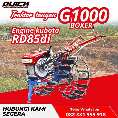 Jual Traktor Quick G1000 Mesin Penggerak Kubota RD 85 DI-1S Siap Pakai - Kota Surabaya - Suplier ...