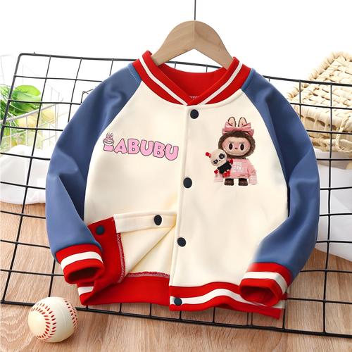 Jual Sweater Anak Perempuan Baseball Varsity Labubu LYCHEE BERRY ...