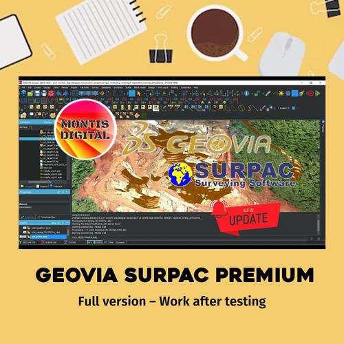 Jual Geovia Surpac 2024 Full Perencanaan Geologi dan Pertambangan ...