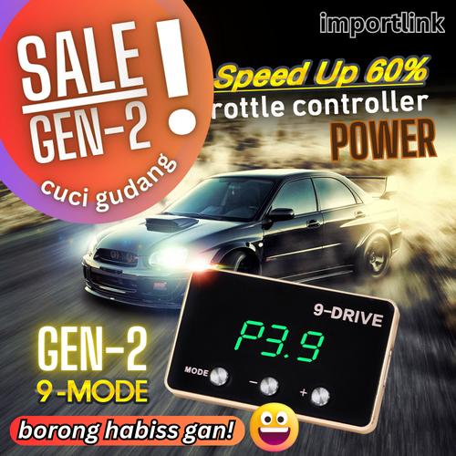 Jual SALE 9 drive throttle controller piggyback throtle tc remap all ...