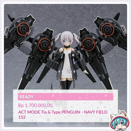 Jual ACT MODE NAVY FIELD Tia & Type Penguin Posable Figure & Plastic Model - Jakarta Barat ...