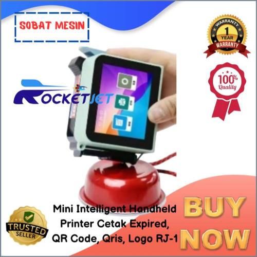 Jual Mini Intelligent Handheld Printer Cetak Expired, QR Code, Qris ...