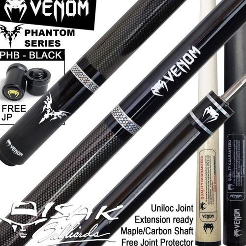 Jual Venom Phantom Black Cue PHB - Uniloc Extension Bumper Stick ...
