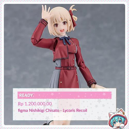 Jual figma Lycoris Recoil Chisato Nishikigi - Jakarta Barat ...
