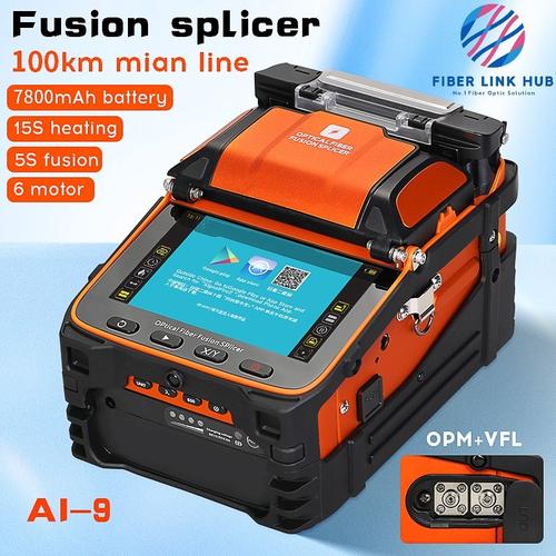 Jual Fusion Splicer Signal Fire Ai9 Fiber Optic 6 Motors / Signal Fire ...