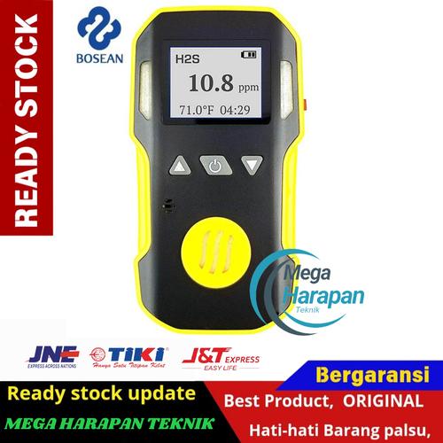 Jual H2S Gas Detector Bosean BH-90A Hydrogen Sulfide Detektor Monitor ...