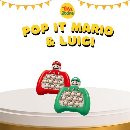 Promo ToysZoona Pop It Fidget Toy Mario dan Luigi - POPIT-MARIO ...