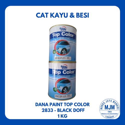 Jual Cat Kayu & Besi Dana Paint Top Color 2833 Black Doff 1 Kg - Kab ...