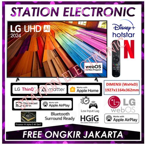 Promo TV LG 50UT8050 50 INCH UHD 4K HDR 10 PRO SMART TV 2024 ...