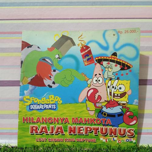 Jual BUKU Hilangnya Mahkota Raja Neptunus - Spongebob Squarepants - Kab ...