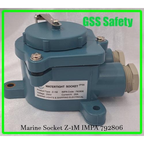 Jual IMPA 792806 Synthetic Resin Receptacle 250V 15A 3 Pin Type ...