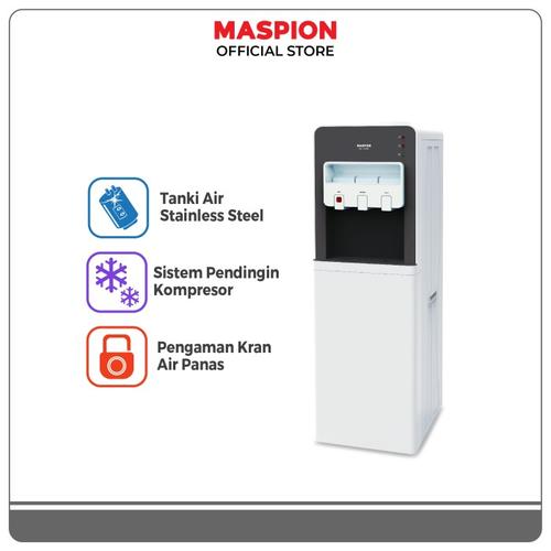 Jual dispenser maspion galon atas galon bawah tinggi normal dingin ...