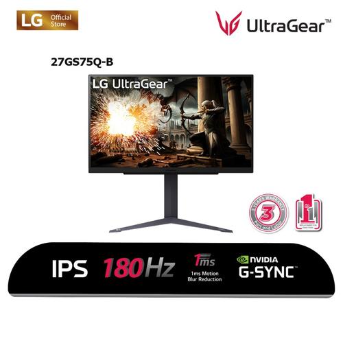 Jual LG UltraGear 27GS75Q-B 27" QHD IPS Gaming Monitor 200Hz sRGB 99% ...
