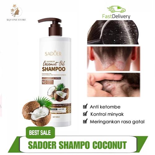 Promo Shampo Minyak Kelapa Untuk Rambut Rontok Anti Ketombe Dan Gatal SHAMPO SADOER COCONUT 100 ...