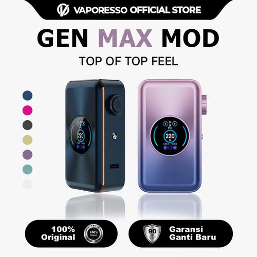 Promo VAPORESSO GEN MAX MOD Vape 0.96" TFT Screen Vape Mod 100% ...
