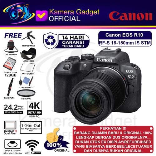 Promo Canon EOS R10 Kit 18-150mm IS STM Camera Mirrorless R 10 18-150mm ...