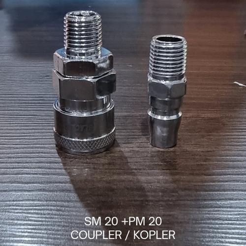 Jual COUPLER / KOPLER KOMPRESOR SM 20 - PM 20 / SAMBUNGAN SELANG ...