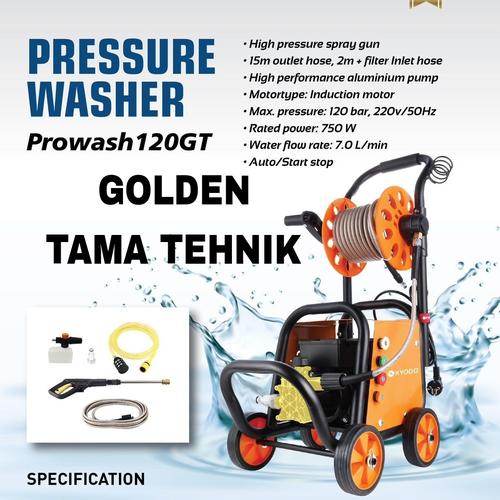 Jual Jet Cleaner KYODO PROWASH GT 120 Bar / High Pressure Steam 120 Bar ...
