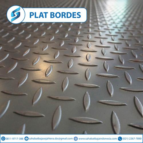 Jual Plat Bordes - Checkered Plate 1200 X 2400 - 2,3 MM - Kota ...