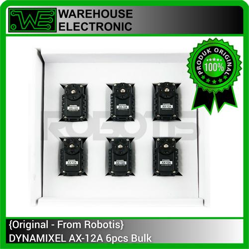 Jual Dynamixel AX 12A 6pcs Bulk - ORIGINAL Robotis AX-12A Dynamixel ...