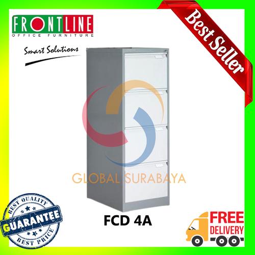 Jual Filling Cabinet Frontline FC D4A / Lemari Arsip Kantor Besi 4 ...