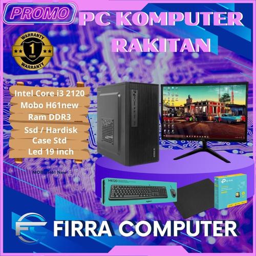 Jual PC KOMPUTER RAKITAN LENGKAP FULLSET CORE I3 - 2120/RAM/SSD/HDD/LED ...