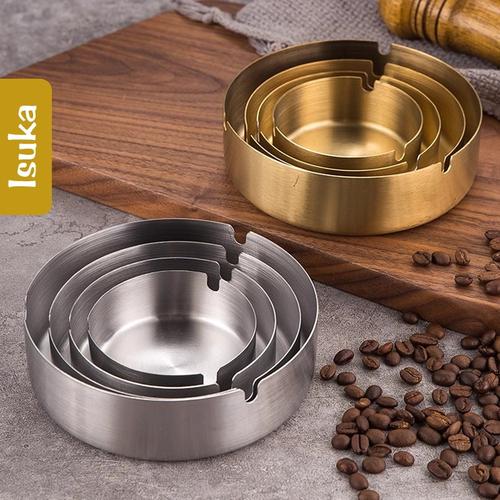 Promo Asbak Stainless Besar Jumbo Estetik Asbak Bulat Aesthetic Ashtray ...