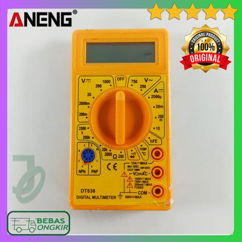 Jual AVO Meter Digital Multimeter AC DC Voltage Tester Resistance Diode ...