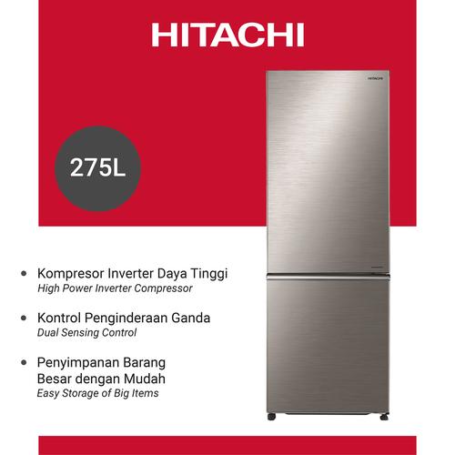 Promo HITACHI Kulkas 2 Pintu Bottom freezer R-B33PGD8 BSL Cicil 0% 3x - Jakarta Utara - Hitachi ...