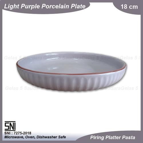 Jual Piring Pasta Porcelain/Porcelain Plate/Piring Spaghetti/Piring ...