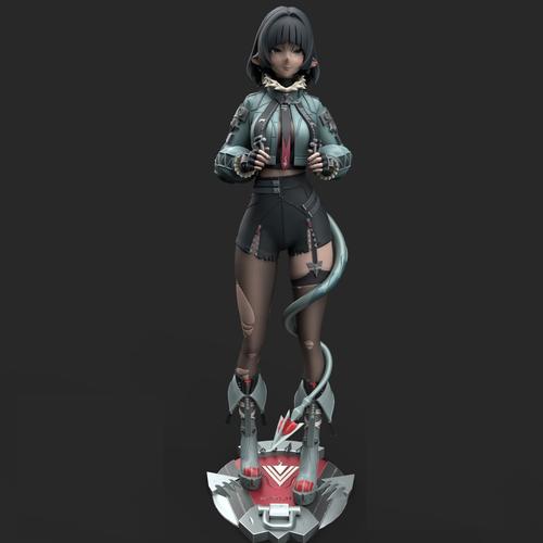 Jual jane doe zzz zenless zone zero fanmade resin kit figure - 1/14 ...