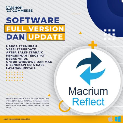 Jual Macrium Reflect Full Version Backup Utility untuk Disc Image Clone ...