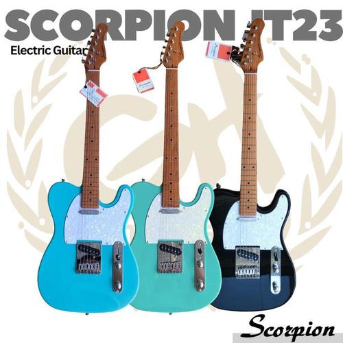 Jual SCORPION JT23 Black Jaguar Series Electric Guitar | Gitar Listrik Tele - SG - Jakarta Pusat ...