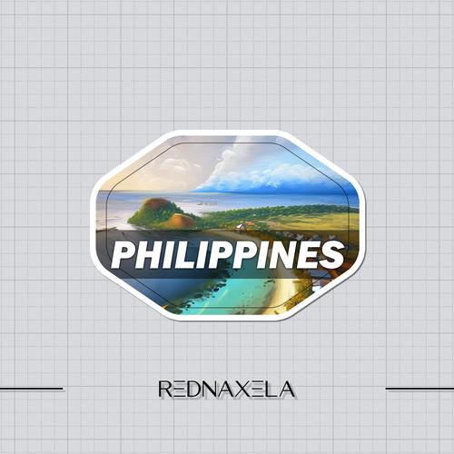 Jual Stiker Vinyl Country Philippines 1 Stiker Koper Outdoor Travel ...
